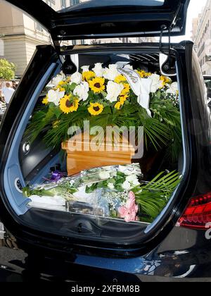 Rome, Funeral of Maria Rosaria Homage in the parish of San Giuseppe al ...