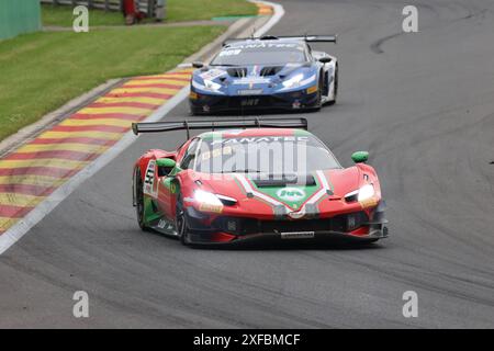 MOSCA Tommaso (ita), AF Corse - Francorchamps Motors, Ferrari 296 GT3 ...