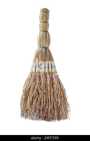 A small household broom for cleaning up waste Stock Photo - Alamy