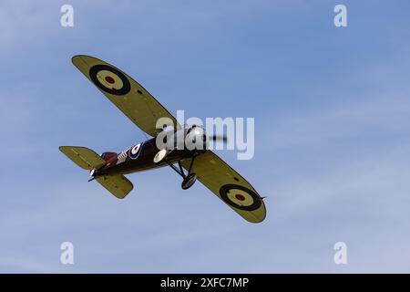 Bristol M1 monoplane, registration G-BWJM, displaying at the ...