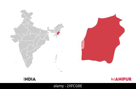 Manipur political map1, State of India, Republic of India, government ...