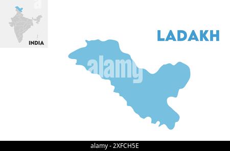 Ladakh State Map1, State of India, Republic of India, government ...