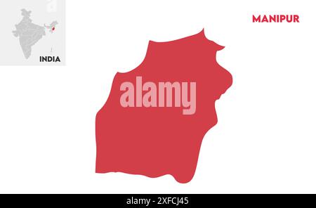 Manipur vector map1, State of India, Republic of India, government ...