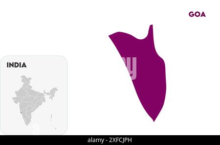 Goa political map1, State of India, Republic of India, government ...