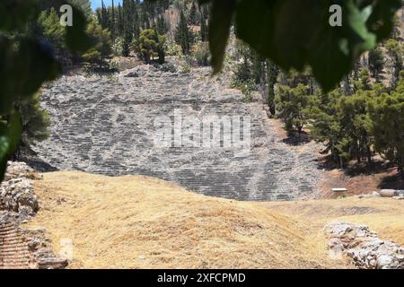 ancient Argos theater in Peloponnese, South of Greece Stock Photo - Alamy