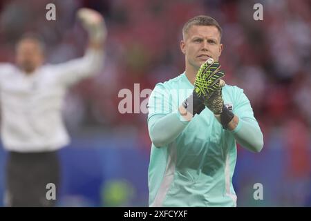 Patrick Pentz of Austria during UEFA Euro 2024 - Holland vs Austria ...