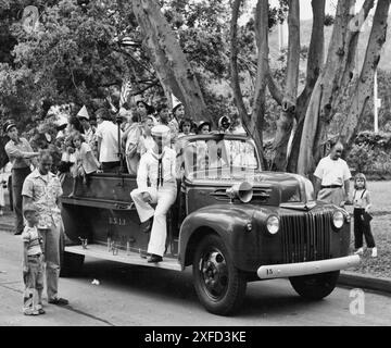 Fourth of July Celebration, Balboa, Panama Canal Zone, July 4, 1955 ...