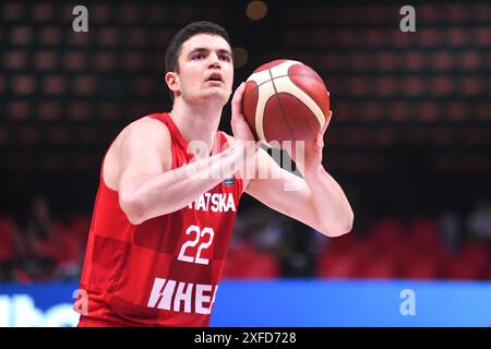 Danko Brankovic (Croatia). FIBA Olympic Qualifying Tournament. Piraeus ...
