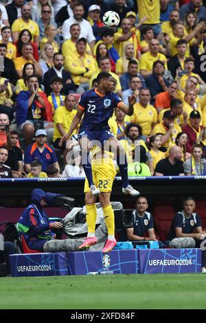 MUNICH - Vasile Mogos of Romania during the UEFA EURO 2024 round of 16 ...
