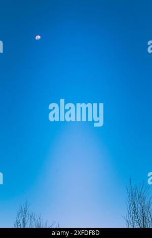Bight blue sky with clouds - abstract background Stock Photo - Alamy