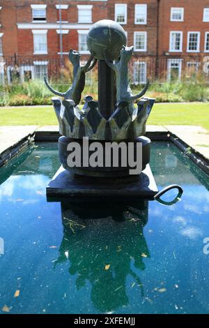 Wetzler Garden Castle Gardens Colchester Essex UK Stock Photo - Alamy
