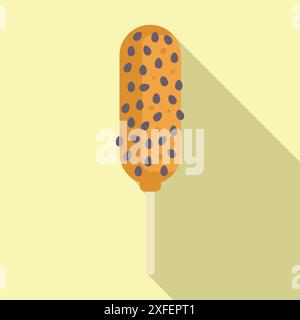 Classic corn dog dipped in chocolate sauce, perfect for indulging your ...