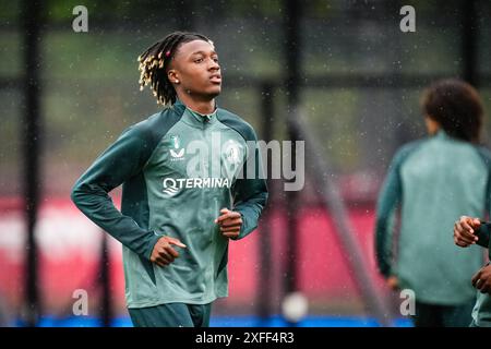ROTTERDAM - Chris-Kevin Nadje of Feyenoord during Feyenoord's first ...