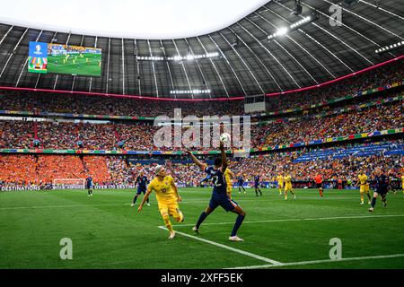 MUENCHEN, GERMANY - 2 JULY, 2024: Denzel Dumfries, The football match ...