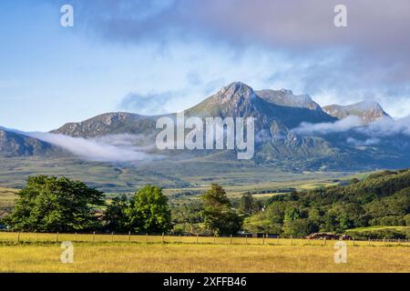 Ben Loyal from the NC 500 at Tongue, Sutherland, Scotland Stock Photo ...