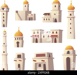 arabic castle building facade Stock Vector Image & Art - Alamy