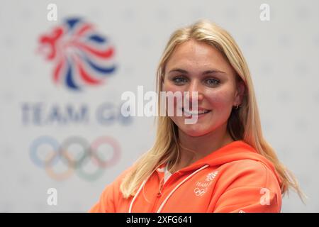 Ellie Boatman during a Team GB kitting out session for the Paris ...