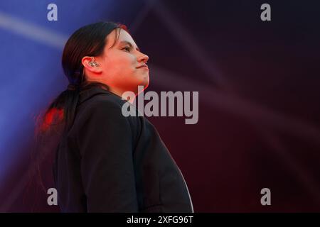 Baby Volcano performs on stage at the Montreal International Jazz ...