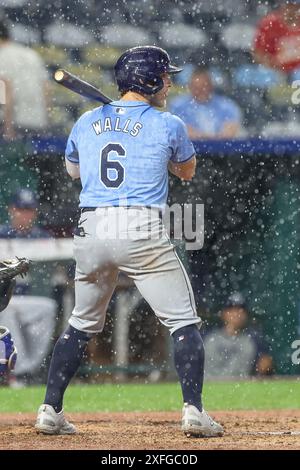 Tampa Bay Rays shortstop Taylor Walls poses for a portrait during photo ...