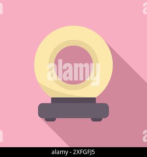 Modern medical scanner representing magnetic resonance imaging ...