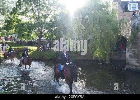 Jedburgh, UK. 12th July, 2024. Jethart Callant's Festival 2024, 75th ...