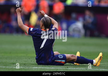 Xavi Simons of the Netherlands gestures during the FIFA World Cup 2026 ...