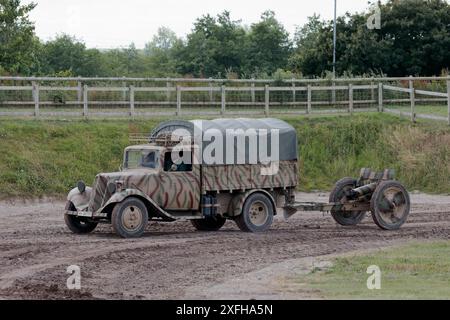 Citroen T45 Heavy Truck, German Army 1942, Tankfest 23, Bovington, UK ...