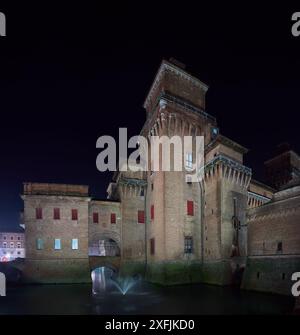Castello Estense, medieval castle in Ferrara, Italy Stock Photo - Alamy