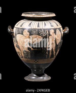 Ancient Greek. Hydria (Water Jar). 360 BC–350 BC. Puglia. terracotta ...