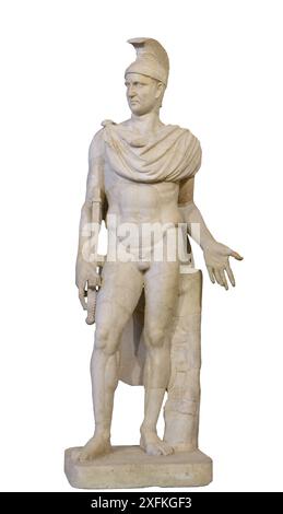 Ancient Roman herm. Isolated Stock Photo - Alamy