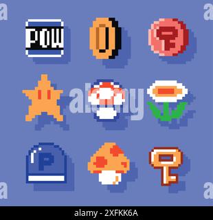 Super Mario Star from mario game. Editorial illustration isolated on ...
