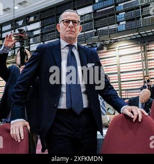 Roma, Italia. 04th July, 2024. Il presidente INPS Gabriele Fava in ...