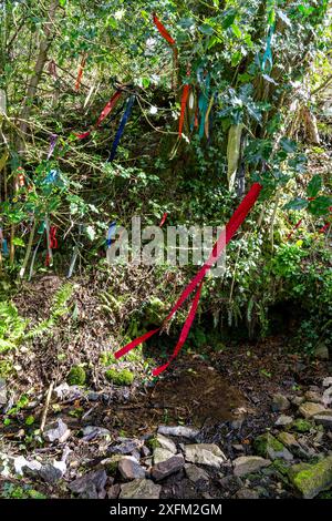 Colourful Image Showing Covety Spring, A Sacred, Healing Well on Great ...