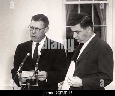 A. President Dwight D. Eisenhower's Press Secretary James C. Hagerty ...