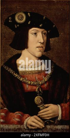Portrait of Philip I of Castile (1478-1506), 1505-1506. Found in the ...