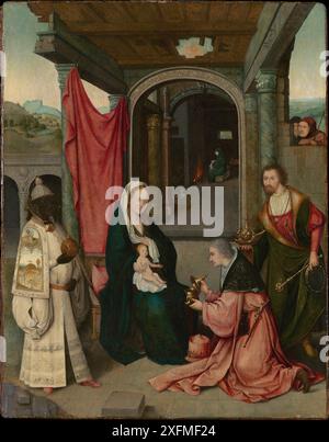 The Adoration of the Magi. Hieronymus Bosch. Early 16th century Stock Photo - Alamy