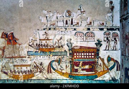 Ancient Egyptian Funeral Procession Stock Photo - Alamy