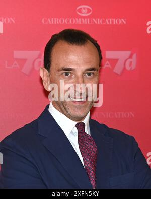 Milan, Italy La7 presentation of program schedules for the 2024/25 ...