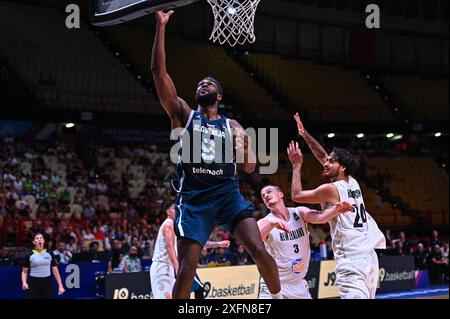 Josh Nebo (Slovenia). FIBA Olympic Qualifying Tournament. Piraeus 2024 ...