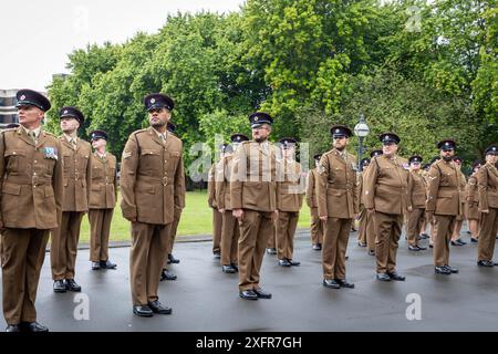 75 Engineers Regiment exercised their right as Freemen of the borough ...