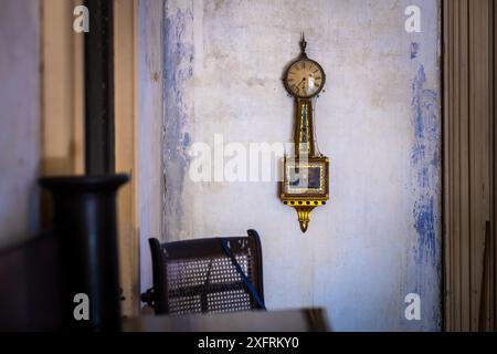 Interior of the Aiken-Rhett House Museum, Charleston, South Carolina ...