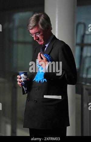 Sir Jacob Rees-Mogg at the Sports Training Village, University of Bath ...