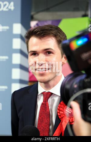 General Election 2024. Glasgow count, Emirates Arena Glasgow 4 July ...