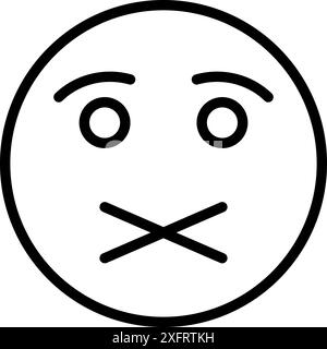 Icon for quiet,shush Stock Vector Image & Art - Alamy