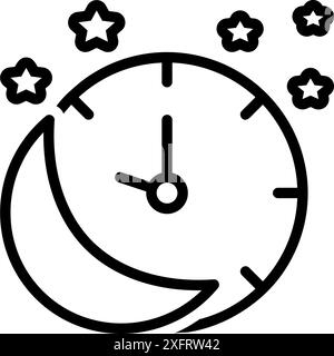 Icon for tonight,evening Stock Vector Image & Art - Alamy