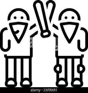 Icon for gang,smattering Stock Vector Image & Art - Alamy