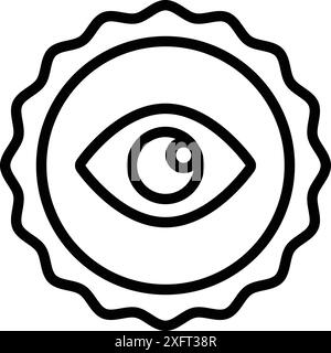 Icon for revealed,pupil Stock Vector Image & Art - Alamy