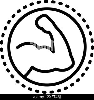 Icon for stronger,powerful Stock Vector Image & Art - Alamy