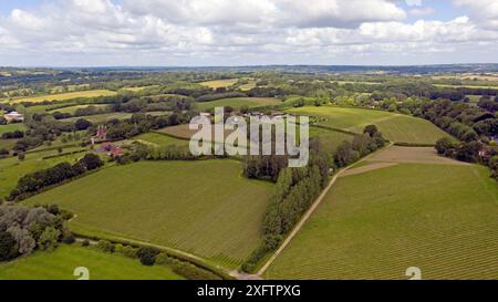 Aerial view of Bodium Bridge , taken from 60m West of the Bridge, East ...