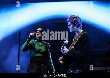 Campo Marte, Brescia, Italy, July 03, 2024, Emma Marrone during EMMA ...